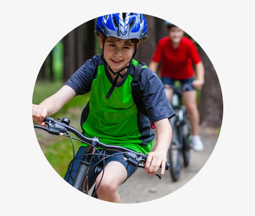Children Riding Bikes - Bicycle - 640x640 PNG Download - PNGkit