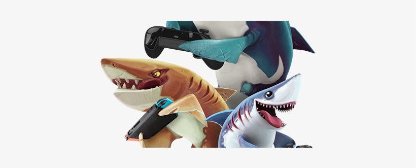 Hungry Shark World Console - 500x250 PNG Download - PNGkit