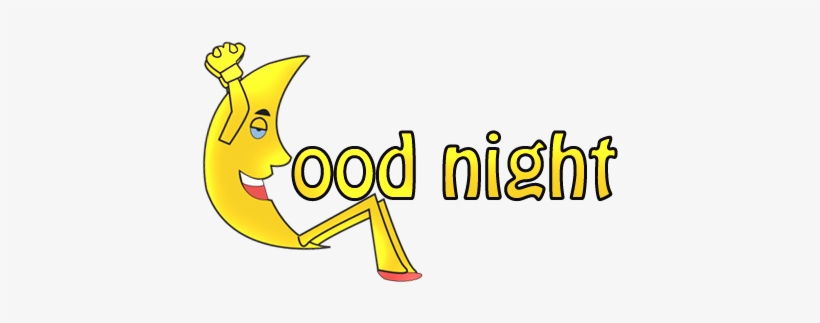 Good Night - Clip Art - 650x700 PNG Download - PNGkit