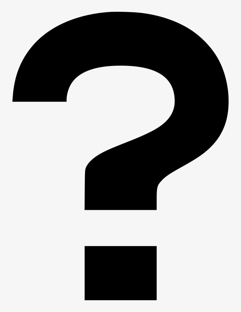Interface Icons Question Mark Comments - 736x980 PNG Download - PNGkit