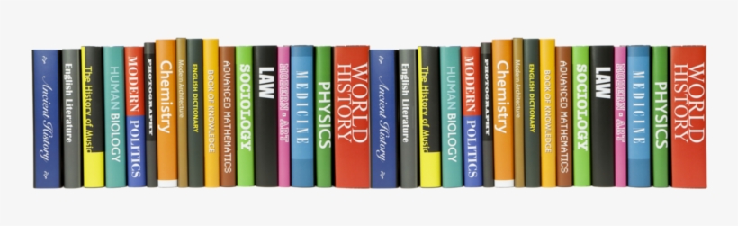 Row Of Books Png