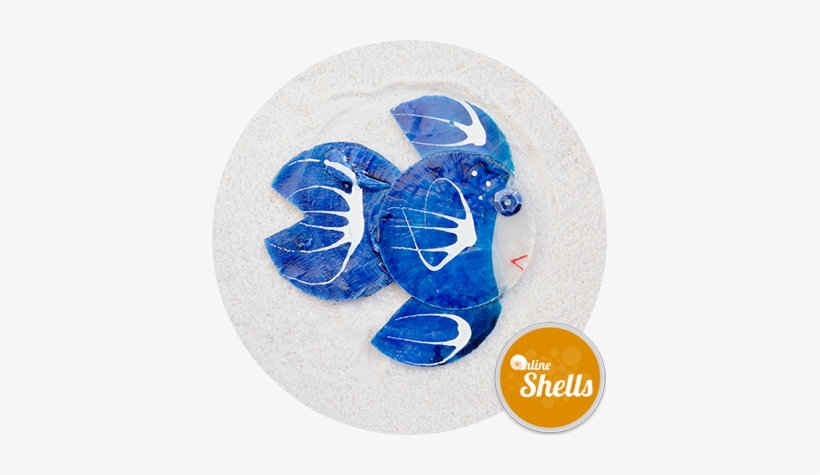 Capiz Shells Angel Fish - Capiz - 395x395 PNG Download - PNGkit