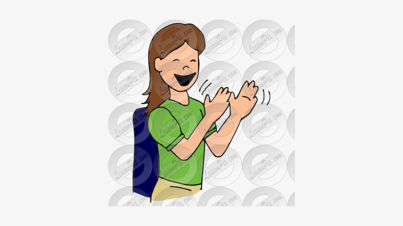 Clap Picture For Classroom Therapy Use Great Clap Clipart - Clip Art ...