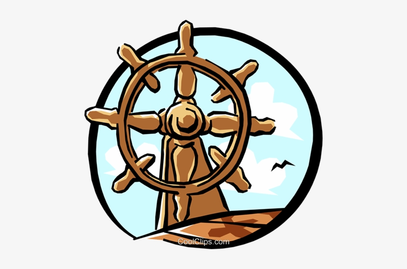 Ships Steering Royalty Free Vector Clip Art Illustration - 480x462 PNG ...