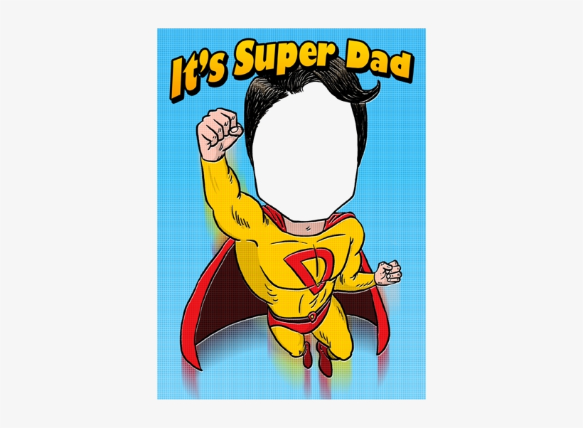Super Dad Card Cover Super Dad Card Cover - Super Dad Logo Png ...