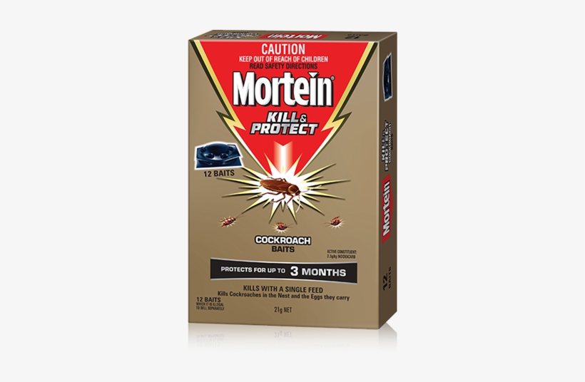Mortein Kill And Protect Cockroach Baits - 500x500 PNG Download - PNGkit