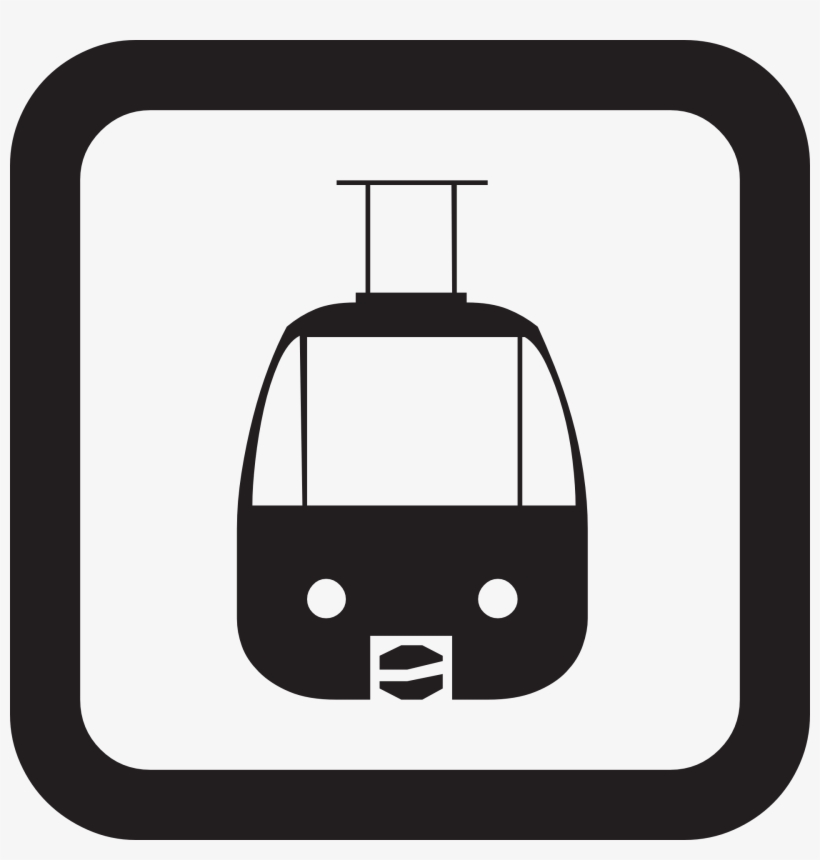 Download Transparent Png Images Tram (id 33394) - Tram Logo - PNGkit