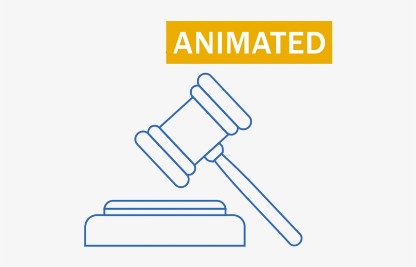 Blue Gavel Png - Icon - 548x548 PNG Download - PNGkit