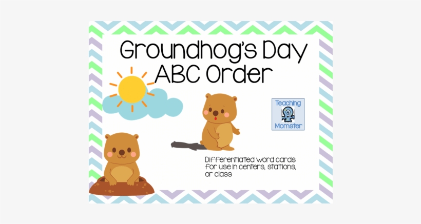 Groundhog's Day Abc Order - Teddy Bear - 475x475 PNG Download - PNGkit