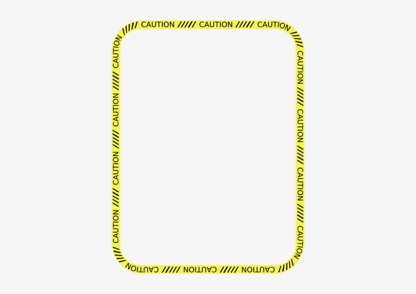 Caution Tape Border - Caution Tape Border Clip Art - 380x500 PNG ...