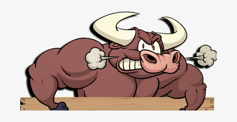 Funny Cartoon Bull - 680x344 PNG Download - PNGkit