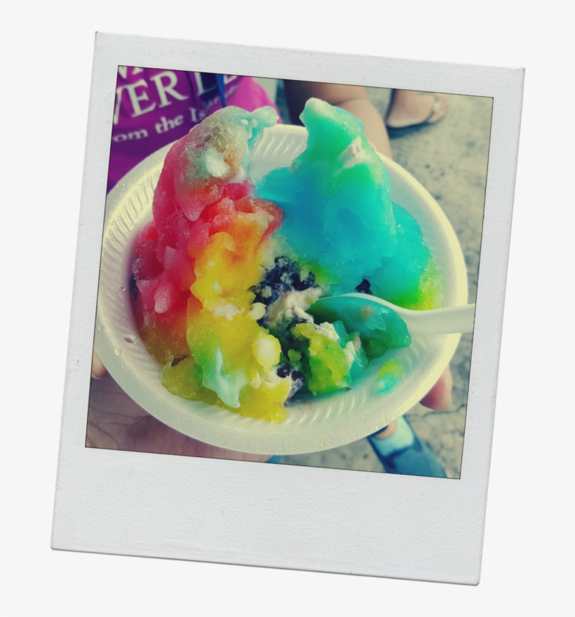 Shave Ice With Azuki Beans At Waiola - Gelatin Dessert - 685x800 PNG ...