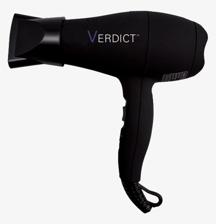 Verdict V-1100 Travel Hairdryer - Hair Dryer - 1000x1000 PNG Download ...