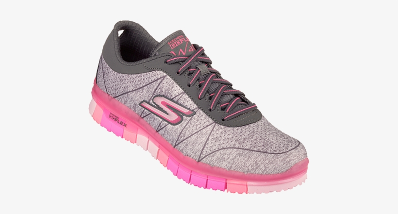 Skechers Go Flex Walk - Ability Ladies Lace Up Sports - 500x500 PNG ...