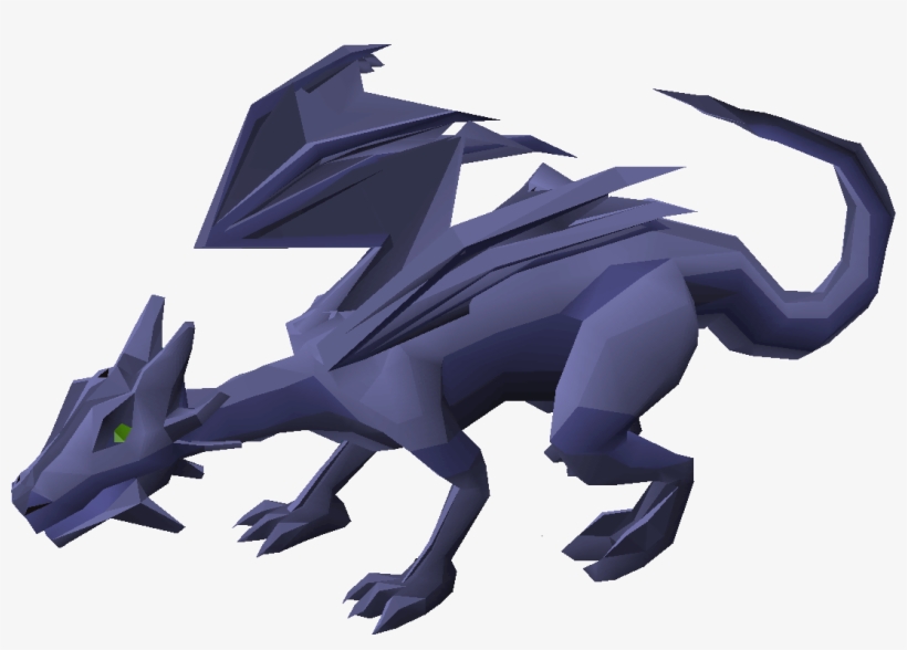 Mithril Dragon - Old School Runescape Dragon - 1089x728 PNG Download ...