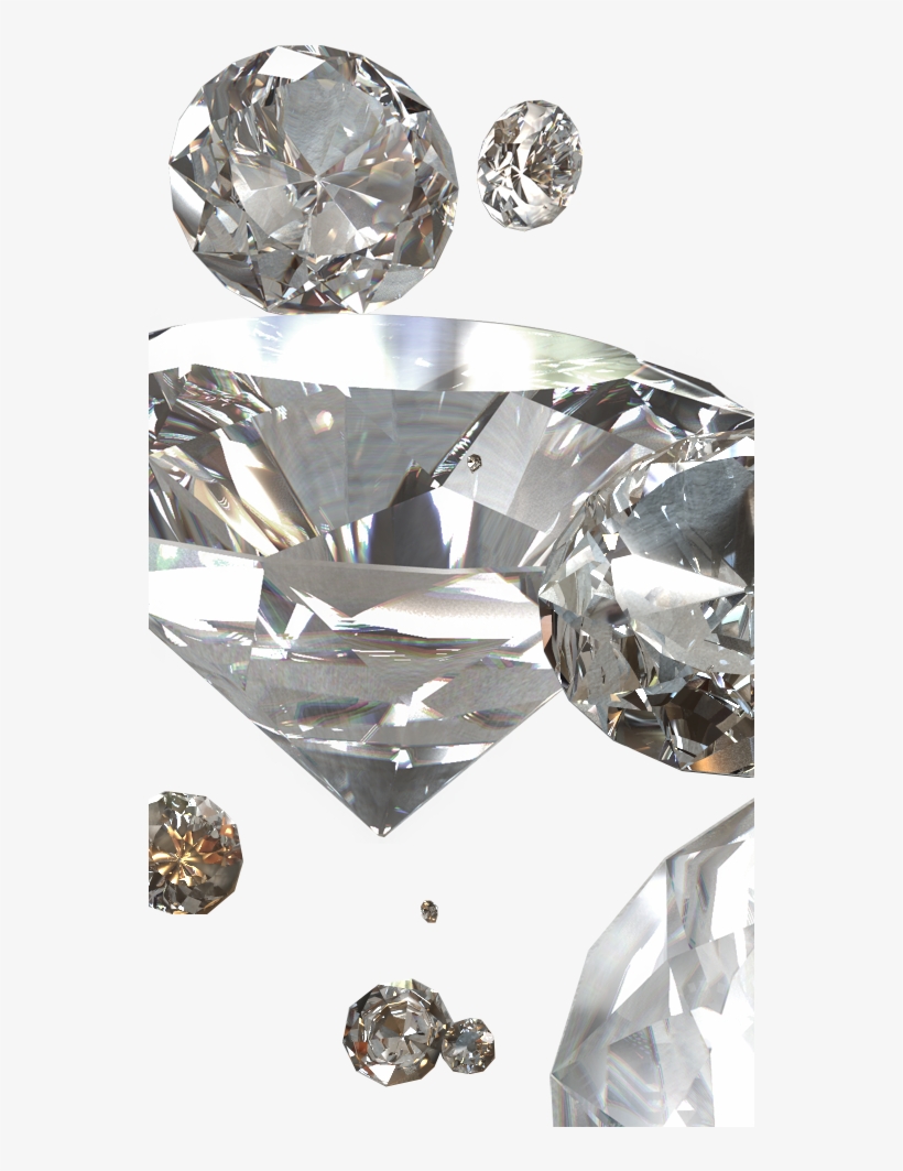 Diamond - 3d Model - - C4d - Tf3dm - 3d - - Diamond - 550x1000 PNG ...