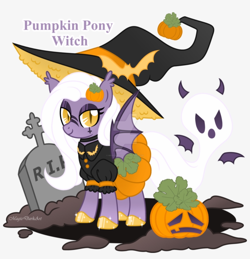 Magicdarkart, Bat Pony, Female, Ghost, Grave, Gravestone, - Cartoon ...
