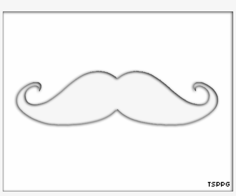 Bigote Blanco Png - Mustache Png Blanco - 900x705 PNG Download - PNGkit