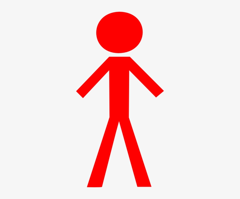 Cop Clipart Stick Figure - Red Stick Figure Clip Art - 300x598 PNG ...