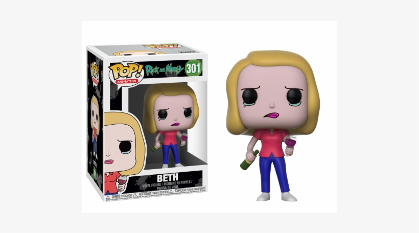 Rick And Morty- Beth - 500x500 PNG Download - PNGkit