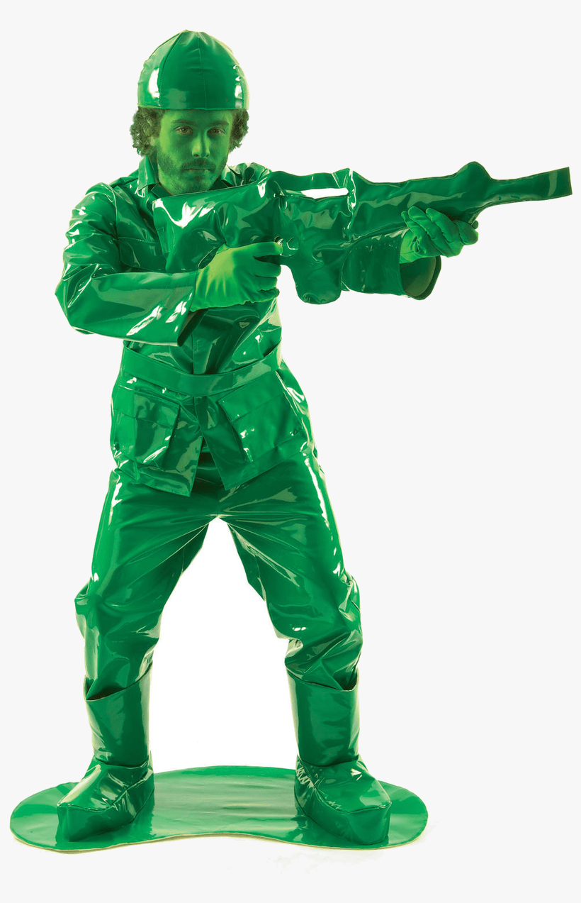 Toy Green Army Man Costume - Disney Green Army Man - 366x580 PNG ...