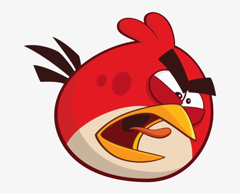 Source - - Red Bird Angry Birds Toons - 665x665 PNG Download - PNGkit