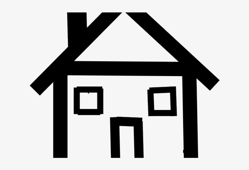 Stick Figure House - Clip Art - 640x480 PNG Download - PNGkit