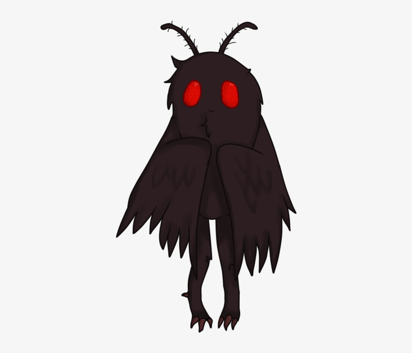 Download Transparent Moth561 - Cartoon Mothman Png - PNGkit