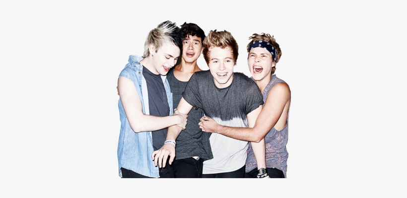 Luke Hemmings Hugging A Fan