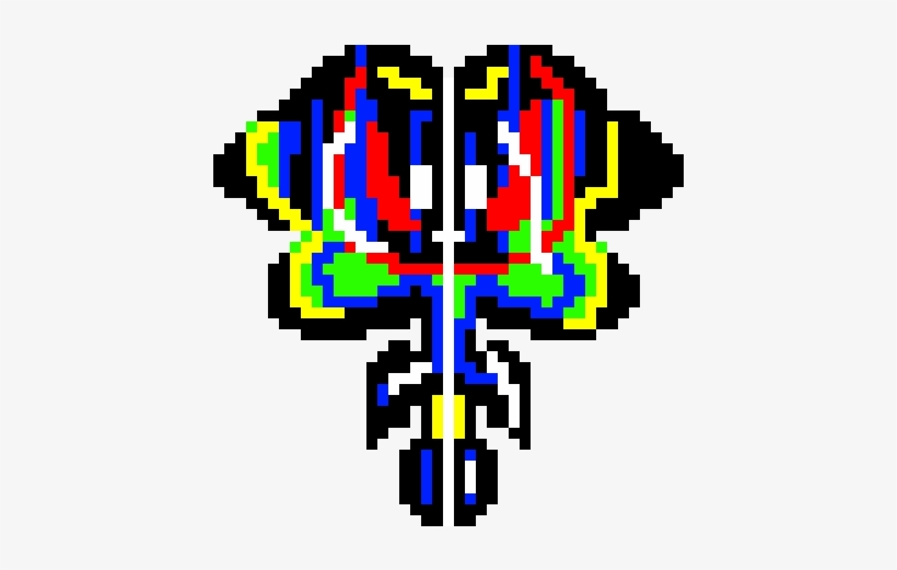 Pharaoh Flowey Virus Suprised - Cross - 540x510 PNG Download - PNGkit