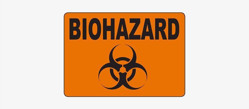 Download Transparent Biohazard Biohazard Sign W/symbol - Biohazard ...