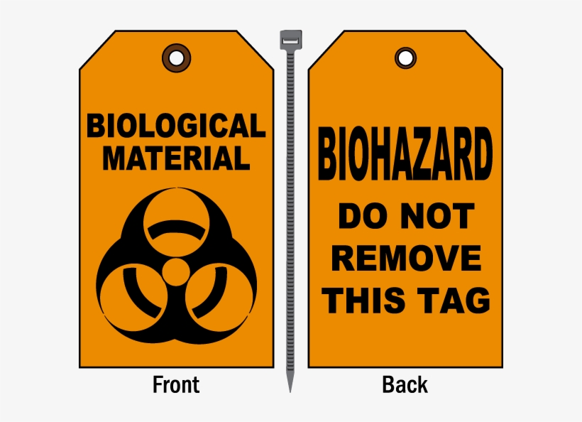 Biological Material Back Reads - Biohazard Sign - 600x514 PNG Download ...
