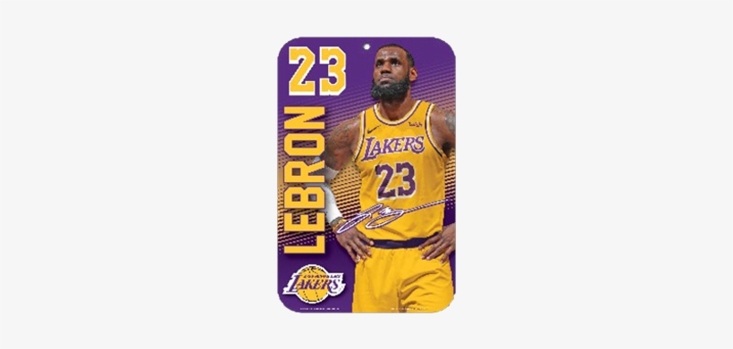 Download Transparent Los Angeles Lakers Lebron James Sign - Lebron ...