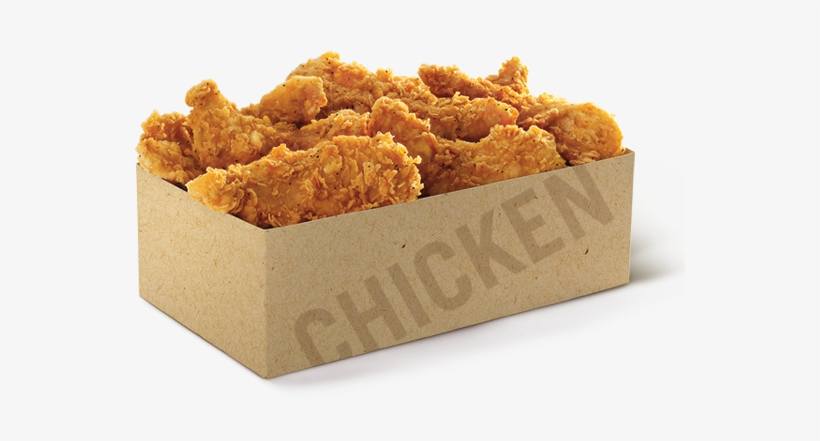 Chicken In A Box - Fried Chicken In A Box - 550x400 PNG Download - PNGkit