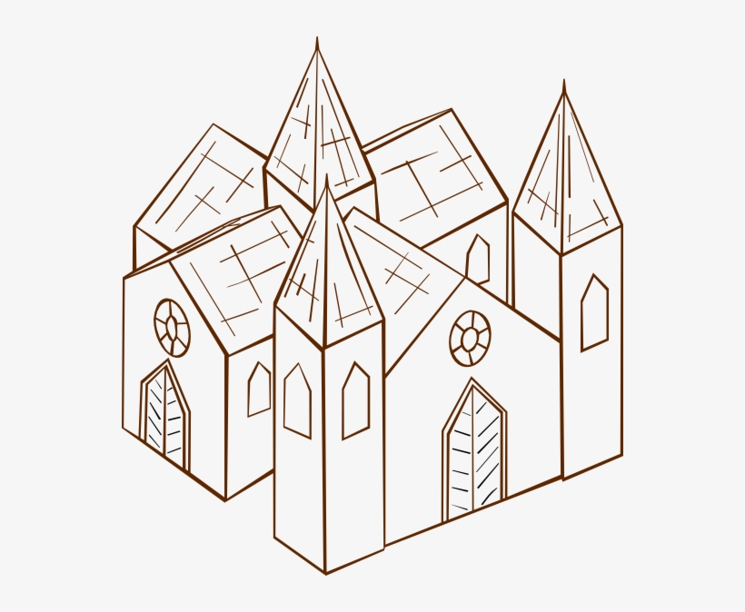 How To Set Use Cathedral Svg Vector - 552x594 PNG Download - PNGkit