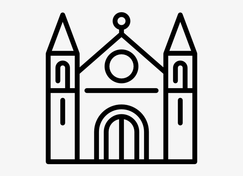 001-cathedral - Vector Graphics - 768x768 PNG Download - PNGkit