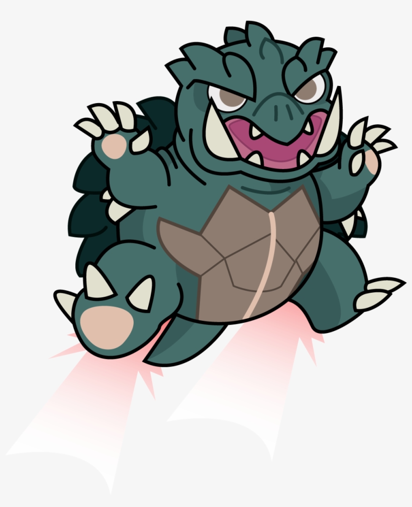 Definitely An Alligator Snapping Turtle Get As A Sticker - Cartoon ...