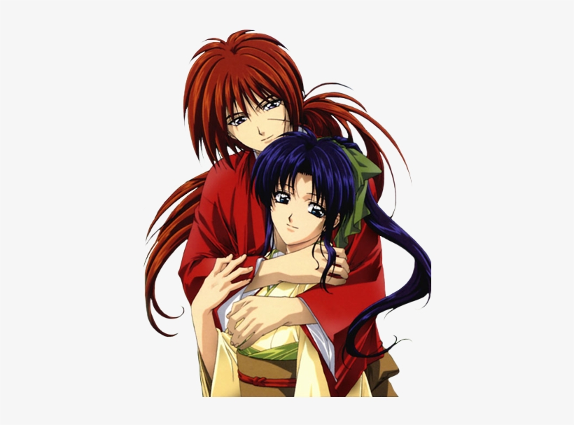 Kenshin Photo 22uy81 - Kenshin Himura Y Kaoru Kamiya - 600x600 PNG Download - PNGkit