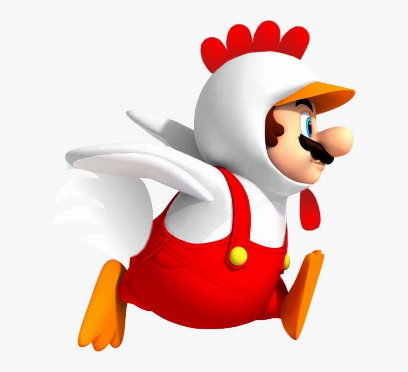 Chicken Mario Nsmbvr - Bowser Candy Mario Party 8 - 611x667 PNG ...