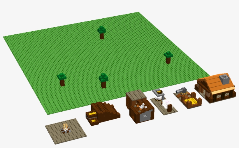 Download Transparent Clash Of Lego's - House - PNGkit