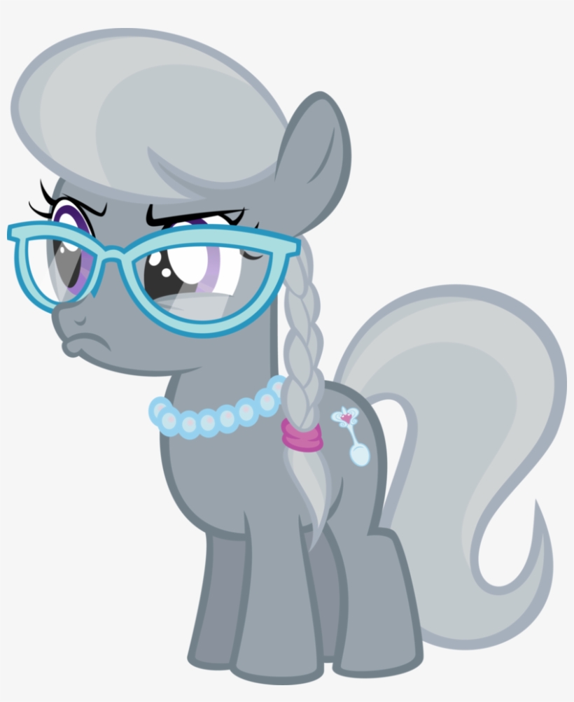 Silver My Little Pony - 825x969 PNG Download - PNGkit