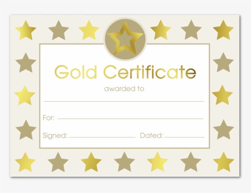 Gold Foil Border Certificates - Bronze Certificate - 900x900 PNG ...