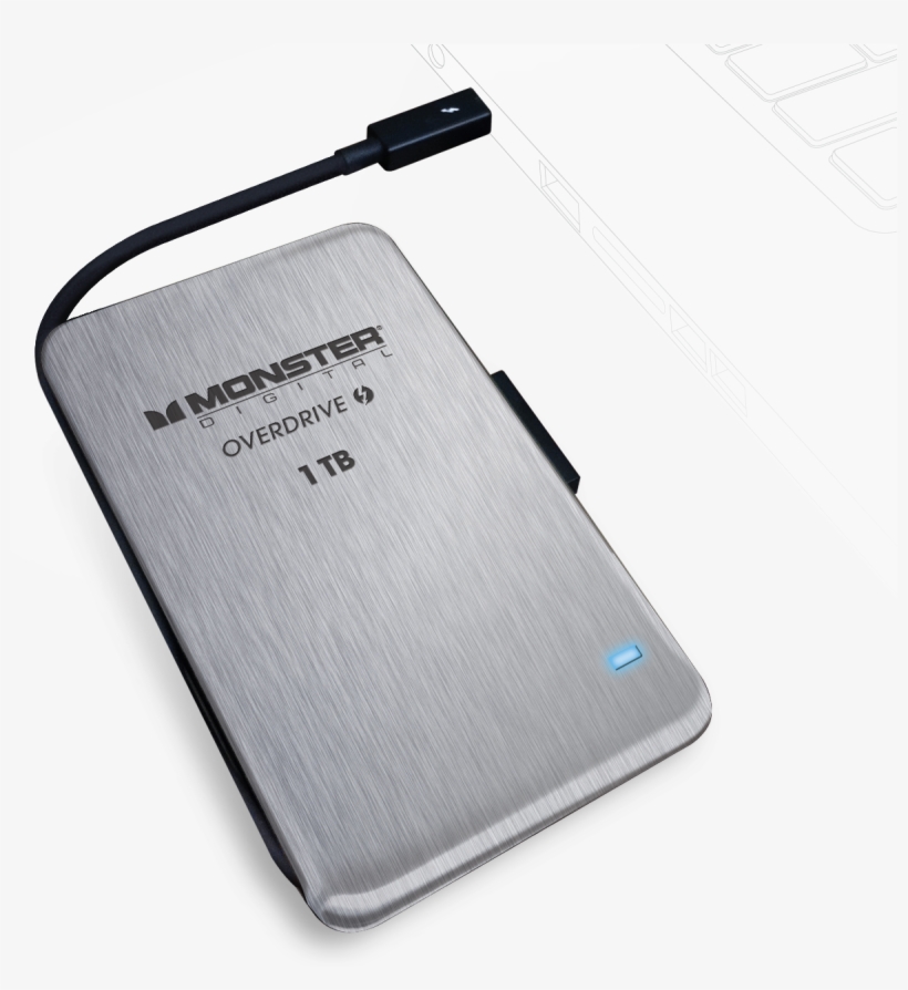Monster Digital Overdrive Thunderbolt - Thunderbolt 3 External Hard ...
