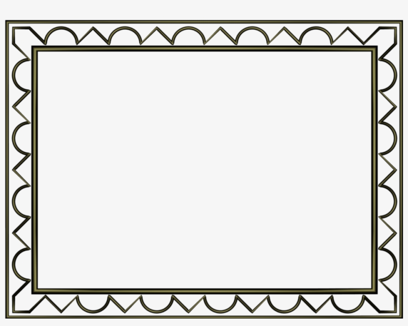 Fancy Wedding Border Png Transparent Ima Source - Powerpoint Border ...
