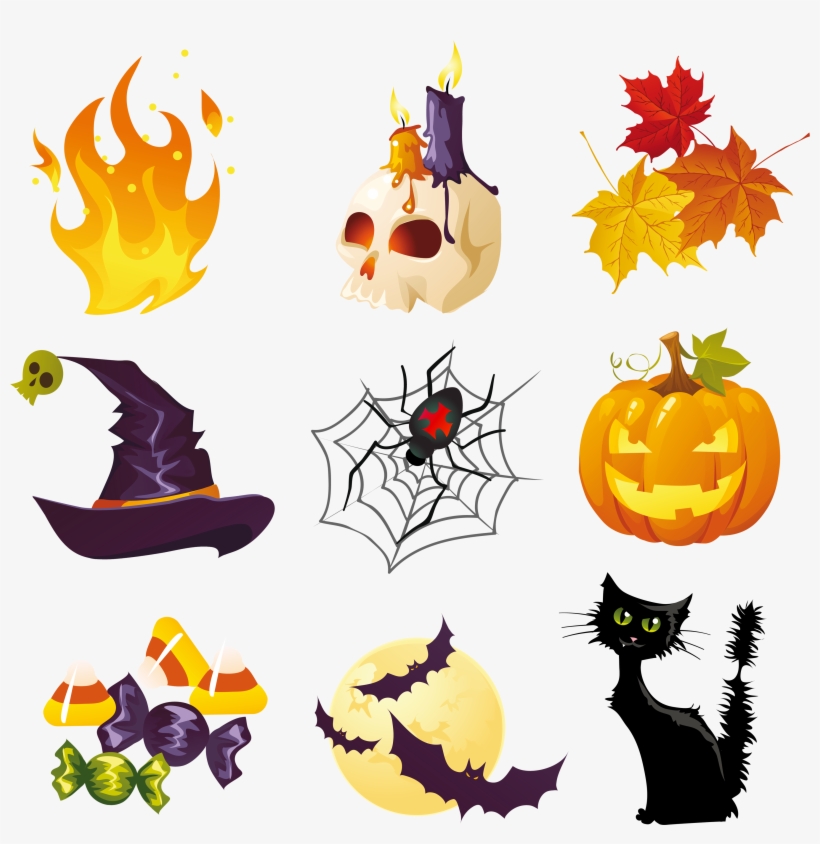 Clipart Halloween - 3500x3460 PNG Download - PNGkit