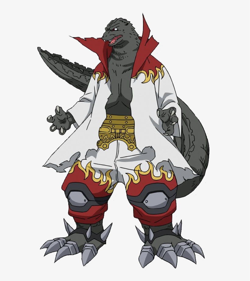 Godzillo Design - Boku No Hero Academia Godzilla - 640x856 PNG Download ...