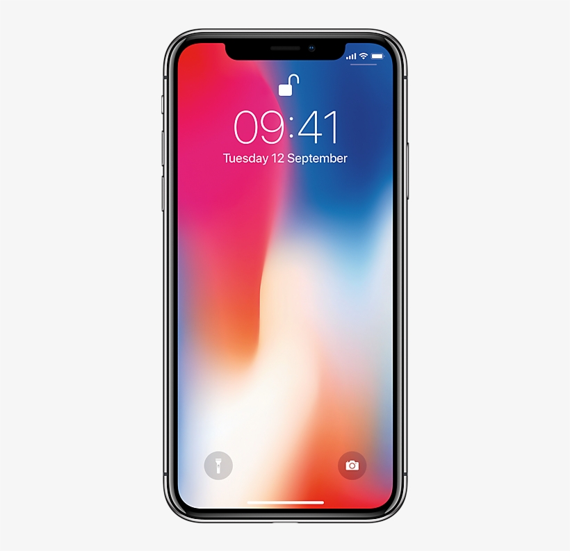 Apple Iphone X - Apple Iphone X - Space Grey - 550x620 PNG Download ...