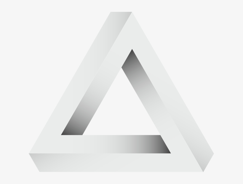 Triangle 3d Png - 625x541 PNG Download - PNGkit