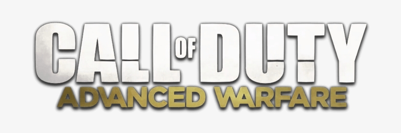 Download Transparent Call Of Duty - Cod Advanced Warfare Logo - PNGkit