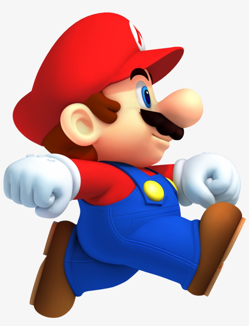 Small-mario - New Super Mario Bros Mario - 1473x1854 PNG Download - PNGkit